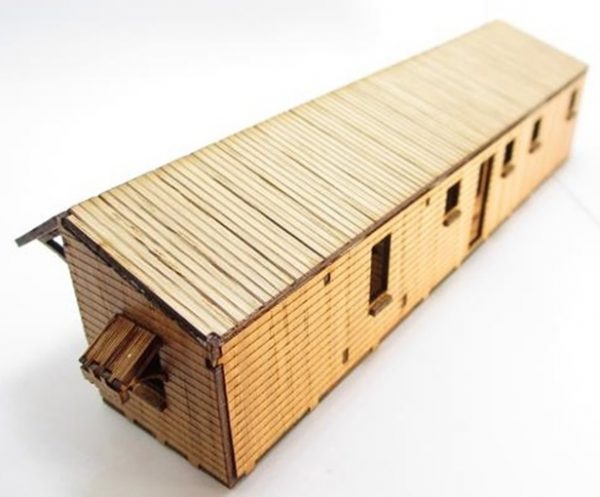 QR 44 ft Station Building - Microbuildings - Modelling Australian Scenes